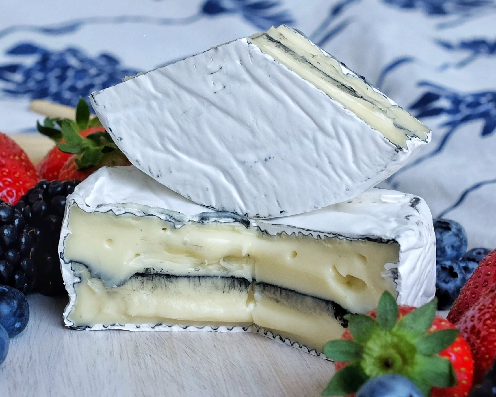 Coal River Ashed Brie | Made by people, not machines | Cheese Atlas